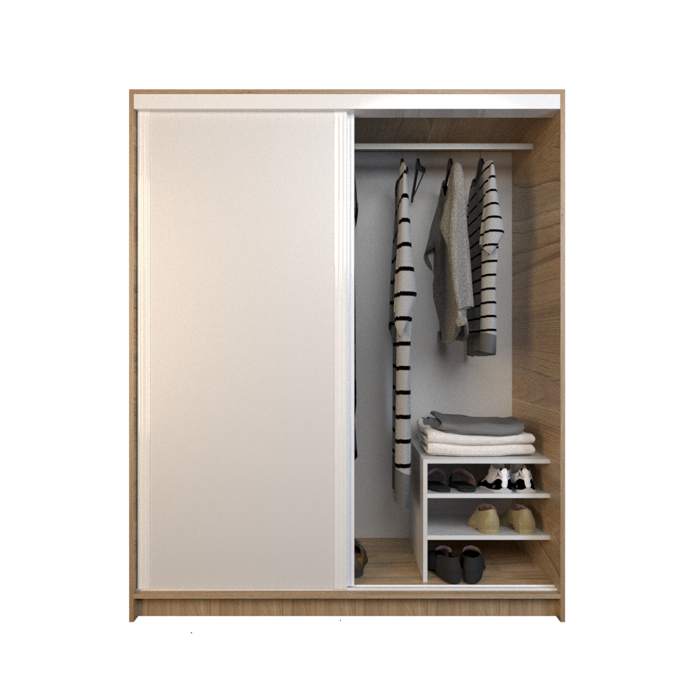 PLACARD CORREDIZO 1,50 2CAJ