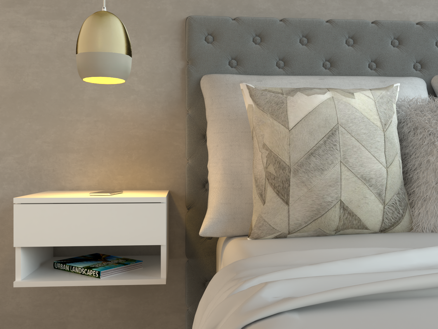 MESA DE LUZ FLOTANTE