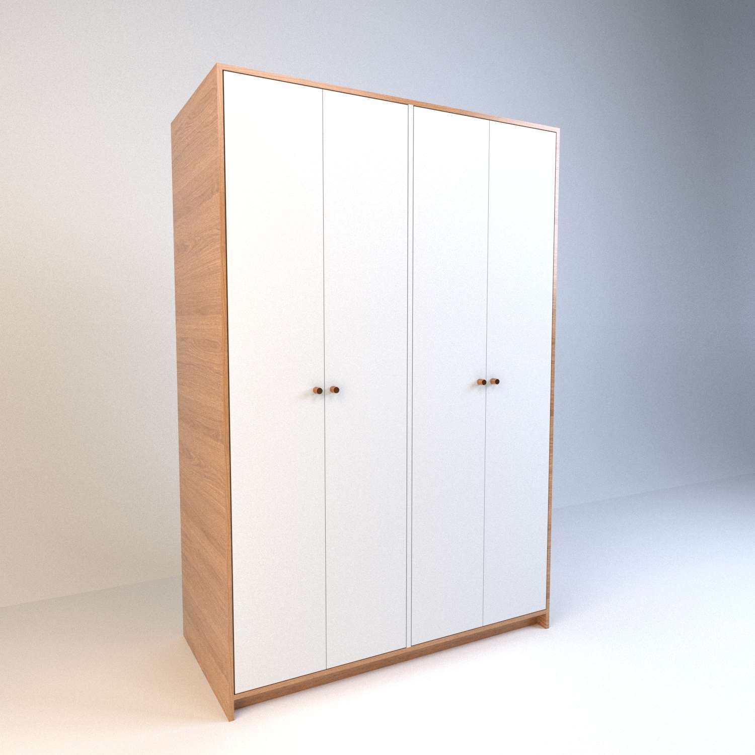 PLACARD DE ABRIR 1,2M 4PT 2CJ.